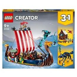 Lego Wikingerschiff mit Midgardschlange