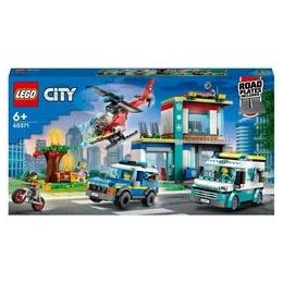 Lego Hauptquartier der Rettungsfahrzeuge