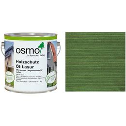Osmo - 729 Holzschutz Öl Lasur Tannengrün 2,5 Ltr