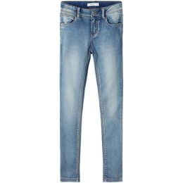 name it - Jeans NKFPOLLY 1165-TH Skinny Fit in medium blue denim, Gr.92