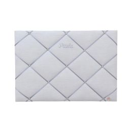 Personalisiertes Memoboard VICHY STRIPES hellgrau (Farbe: anthrazit)