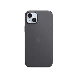 Apple Feingewebe Case mit MagSafe, Backcover, Apple, iPhone 15 Plus, Black
