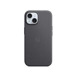 Apple Feingewebe Case mit MagSafe, Backcover, Apple, iPhone 15, Black