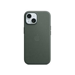 Apple Feingewebe Case mit MagSafe, Backcover, Apple, iPhone 15, Immergrün