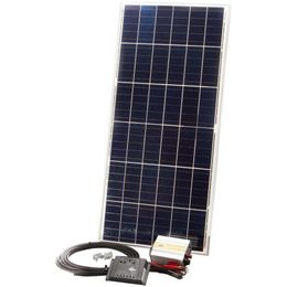 Sunset Solarmodul Einsteiger-Stomset 45 Watt, 230 V, 45 W, Polykristallin, (Set), für den Freizeitbereich, schwarz