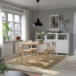 IKEA LISABO / NORDMYRA Tisch und 4 Stühle