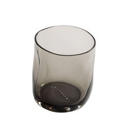 Muubs - Furo Trinkglas S, H 9 Ø 8 cm, smoke (4er-Set)