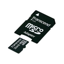 Transcend MicroSDHC/SDHC C10 - 32GB
