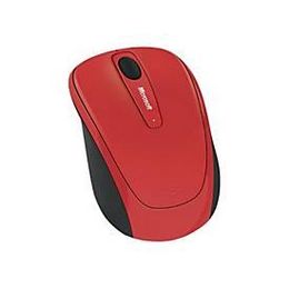 Microsoft Wireless Mobile Mouse 3500 - Limited Edition - Maus - 2.4 GHz - Flammrot glänzend