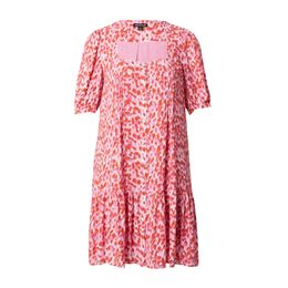 Whistles Kleid Damen Gr&ouml;&szlig;e 36 dunkelorange / pink / rosa / wei&szlig; Winterkleid