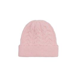 Only Beanie ONLANNA LIFE CABLE KNIT BEANIE CC, rosa