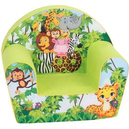 KNORRTOYS® Sessel Jungle, für Kinder; Made in Europe, grün