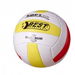 BEST Sporting Volleyball, gelb|rot|weiß