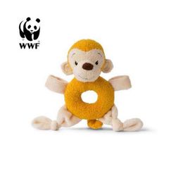 WWF Kuscheltier Cub Club - Greifring Mago das Äffchen (gelb