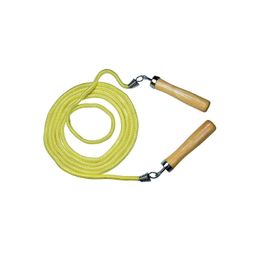 BEST Sporting Springseil Springseil mit Holzgriffe I Farbe gelb I Länge 280 cm