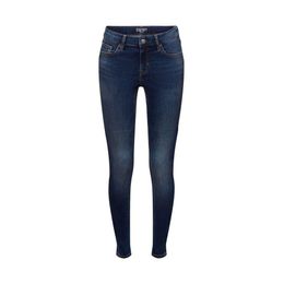 Esprit Skinny-fit-Jeans Recycelt: Skinny Stretchjeans mit mittelhohem Bund