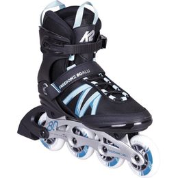 K2 Inlineskates Damen Inline Skate FREEDOM II 80 ALU