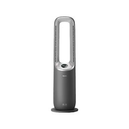 Philips AMF870/15 Air Performer Serie 8000 3 in 1, CADR 270 m³/h, sanfter Schlafmodus Luftreiniger, Ventilator und Heizlüfter Dunkelgrau/Silber (40 Watt, Raumgröße: 168 m³, Vorfilter, HEPA- Aktivkohlefilter)