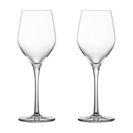 Schott Zwiesel Zwiesel Glas - Roulette Weißweinglas, 360 ml (2er-Set)