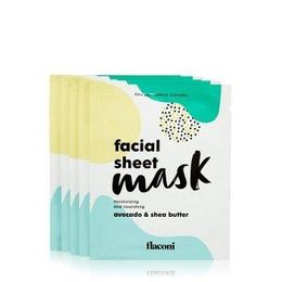 flaconi Face Essentials Avocado und Sheabutter Tuchmaske 5 Stk