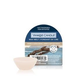 yankee candle Amber & Sandalwood Wax Melt Single Duftkerze 22 g