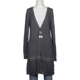 comma, Comma Damen Strickjacke, grau, Gr. 36