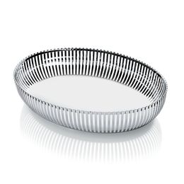 Alessi - Korbschale, Ø 26 cm, oval, Edelstahl