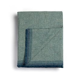 Roros Tweed Røros Tweed - Una Wolldecke 200 x 150 cm, blau