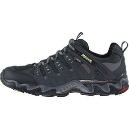 Meindl - Schnürschuh Respond gtx anthrazit/lemon Gr. 9½ - Schwarz