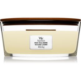 WoodWick White Tea & Jasmine Duftkerze mit holzdocht (hearthwick) 453.6 g