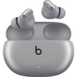 Beats by Dre Beats by Dr. Dre Studio Buds + wireless In-Ear-Kopfhörer (Active Noise Cancelling (ANC), Sprachsteuerung, kompatibel mit Siri, Siri, Bluetooth), silberfarben