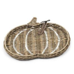 Rivièra Maison Rivièra Maison Tablett Minitablett Pumpkin Kübis Mini Tray Rattan