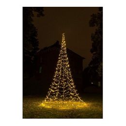 FHS Künstlicher Weihnachtsbaum Galaxy Led Tannenbaum 800 cm zum Aufhängen am Fahnenmast