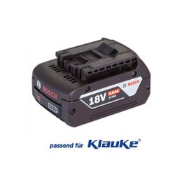 Bosch Klauke RAL B2 EU Bosch Batterie 18 V / 5.0 Ah