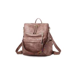 TAN.TOMI Freizeitrucksack Damen Mode Rucksack Geldbörsen Mehrzweck