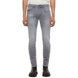 Diesel Slim-fit-Jeans Stretch Hose Grau