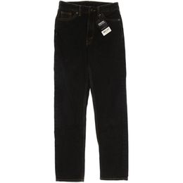 MONKI Damen Jeans, schwarz, Gr. 24