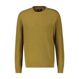 Lerros Herren Lerros Strickpullover &raquo;Lerros Crewneck Strickpullover&laquo; braun S