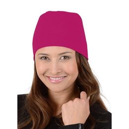 TRIGEMA Strickmütze TRIGEMA Soft-Cap aus Viskose (1-St), rosa