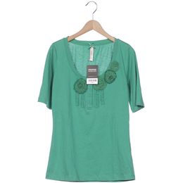 Oui Damen T-Shirt, grün