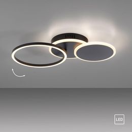Leuchten Direkt LeuchtenDirekt LED Deckenleuchte SEVENT, rund, 1xLED-Board/25,5W/3000K, Innenleuchte, IP20