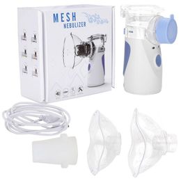 Inhalator. tragbare Inhalator Mesh Zerstäuber Maschine für erwachsene Kinder Inhalatoren - Weiß - Tolletour