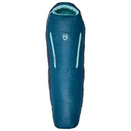 NEMO - Women's Forte Endless Promise 20 - Kunstfaserschlafsack Gr Regular Zip: Right Abyss / Hazy Aqua