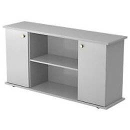 Hammerbacher Future Sideboard 1 Fachboden 1.660 x 440 x 840 mm Hellgrau