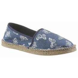 Citywalk Große Größen: Espadrille, jeansblau, Gr.41