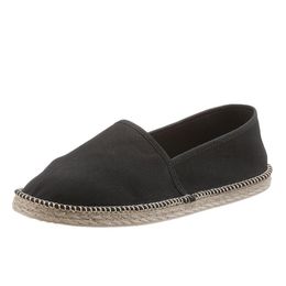 Citywalk Große Größen: Espadrille, schwarz, Gr.39