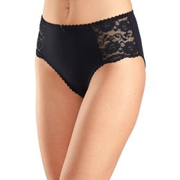 Petite Fleur Große Größen: Hüftslip, schwarz, Gr.52/54