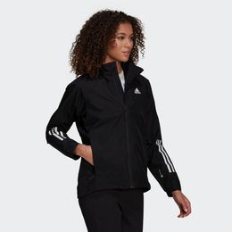 adidas Sportswear Große Größen: Outdoorjacke, schwarz, Gr.L