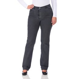 KjBRAND Große Größen: Jeans in Quer-Stretch-Qualität, mit Komfortbund, grey Denim, Gr.48