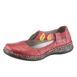 Große Größen: Rieker Slipper, rot, Gr.40